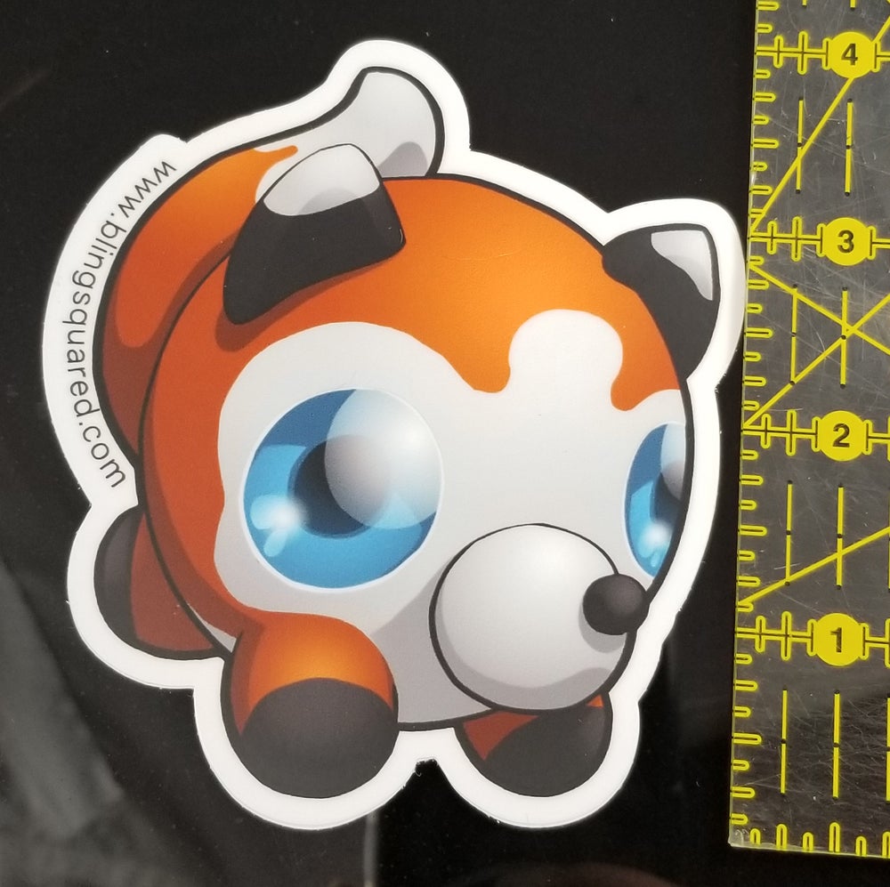 Verity Fox Sticker – Bling Squared Cute Glass